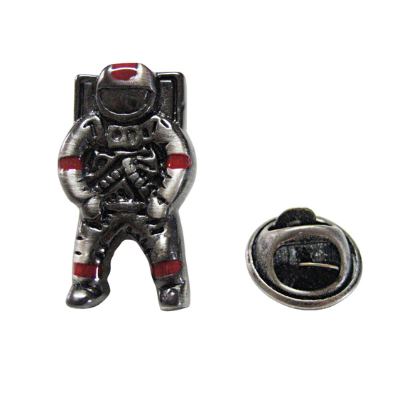Kiola Designs | Accessories | Gun Metal Toned Astronaut Lapel Pin ...